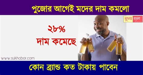 Liquor Price রাজস্ব বাড়াতে পুজোর আগেই কমে গেল মদের দাম। কোন