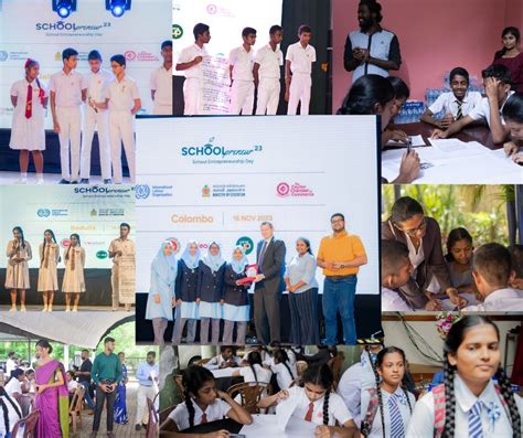 ශ්‍රී ලංකාවේ පාසල් දරුවන් අතර ව්‍යවසායකත්වය ප්‍රවර්ධනය කිරීමේ අරමුණින්