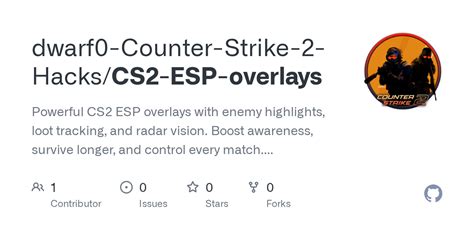 Cs2 Esp Overlaysreadmemd At Main · Dwarf0 Counter Strike 2 Hackscs2 Esp Overlays · Github
