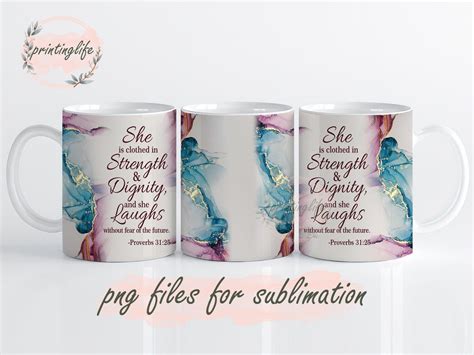 Bible Verse Proverbs 3125 Mug Wrap Christian Inspiration Press