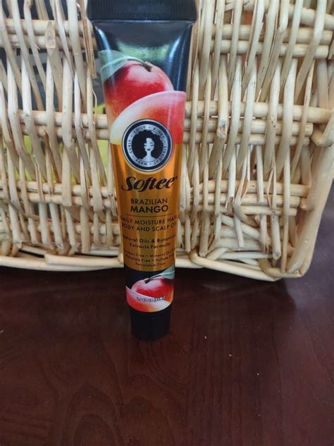 Softee Brazilian Mango Daily Moisturizer Hair Body And Scalp Oil 1 5 Fl Oz Serum And Oils