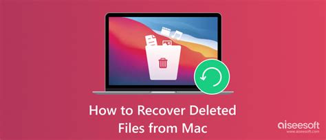 How To Recover Deleted Files On Mac Ways Updated