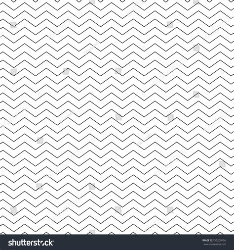 Seamless Wavy Lines Pattern Vector Repeating Stock Vector Royalty Free