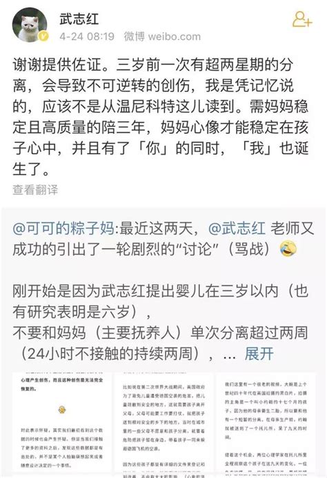 武志紅引罵戰3歲前常和媽媽分離一定會影響孩子一生嗎 每日頭條
