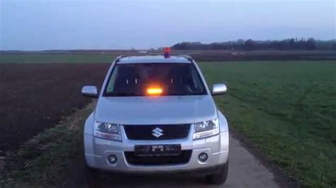 Rundumleuchte Dashlaser Suzuki Grand Vitara Youtube