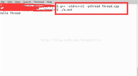 G Thread Error：unrecognized Command Line Option Stdc11 Error