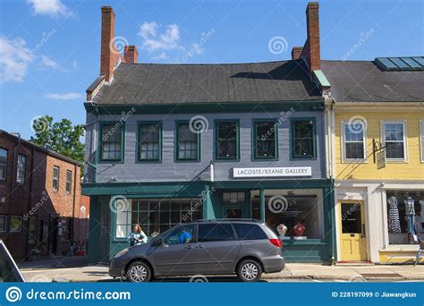 Concord Town Center Massachusetts Usa Editorial Stock Image Image