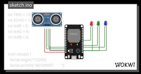 0418練習 Wokwi Esp32 Stm32 Arduino Simulator