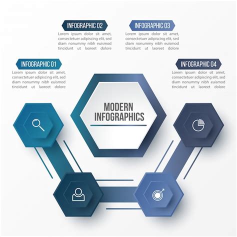 Premium Vector 3d Infographic Template For Presentation Business