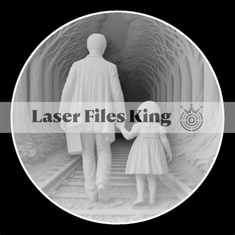 Fiber Laser Cut Depth Map 3d Png File Depth Engraving Brass Coin