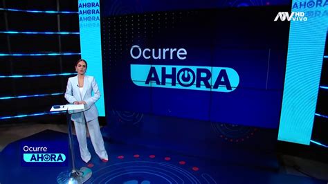 Ocurre Ahora Programa Del De Octubre De ATV