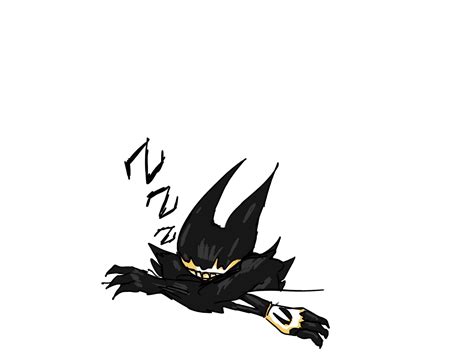 Drew The Ink Demon Sleeping Rbendyandtheinkmachine