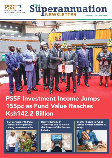 Pssf Newsletter Public Service Superannuation Fund Pssf