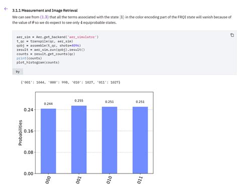 Programming Retrieve Image From Histogram Data Of Qiskit Quantum