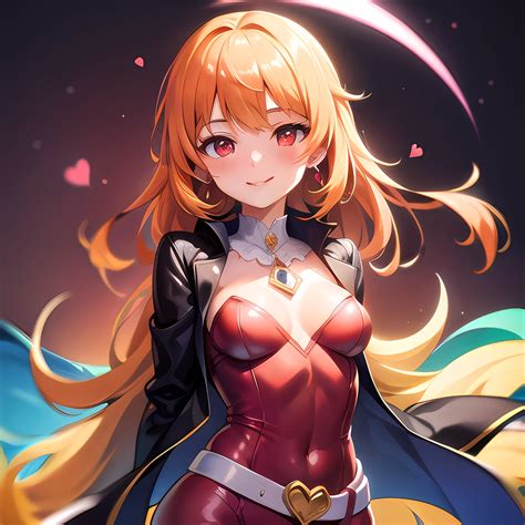 1girl Mature Belt Blush Breasts Cameltoe Gem Heart Highres Hyper