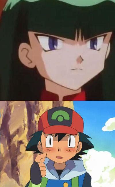 Ash Ketchum Blushes Over Sabrina By Possiblegrron On Deviantart