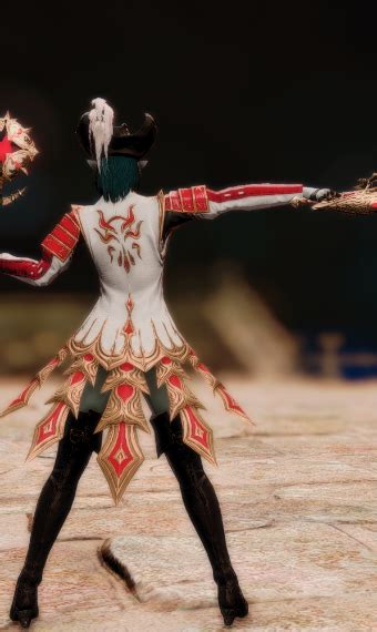 Red Peacock Mage Eorzea Collection