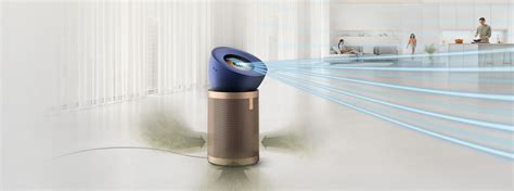 Dyson Purifier Bigquiet Formaldehyde Dalam Warna Satin Dark Bluegold