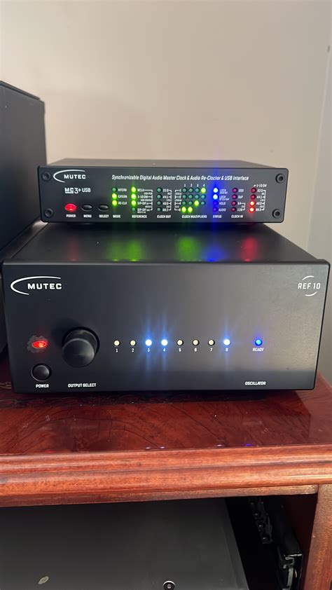 Mutec MC3 USB Plus Mutec REF10 Clock AVInside