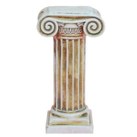 Ionic Column Small Sculpture Classical Architecture Ionic Order