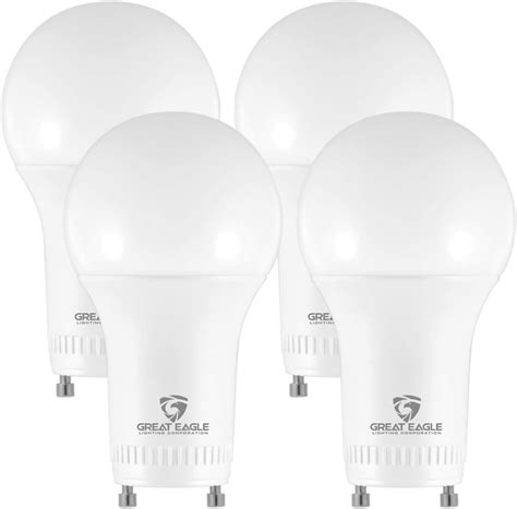 GREAT EAGLE LIGHTING CORPORATION LED GU24 Base A19 Shape 9W 60W