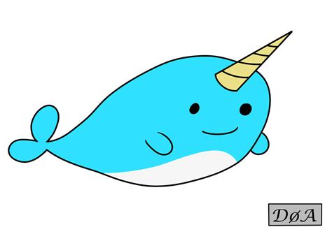 Chibi Narwhal By Doaarts1268 On Deviantart