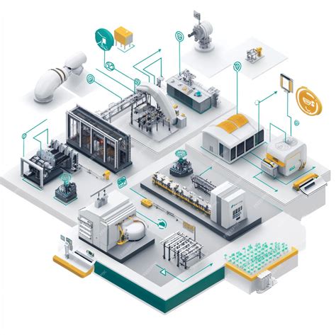 Smart Factory Environments With Interconnected Machines And Systems Communicating Seamlessly