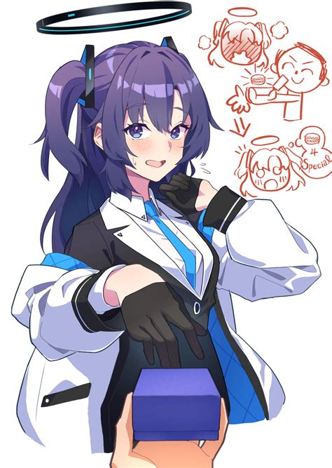 Sensei Yuuka And Doodle Sensei Blue Archive Drawn By Zilaishui