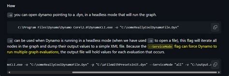 Dynamocli Developers Dynamo