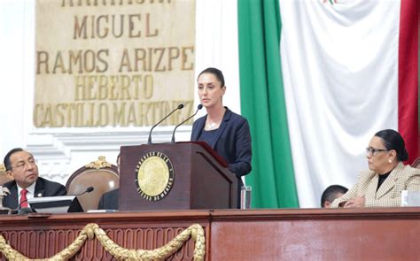 Claudia Sheinbaum Rinde Su Cuarto Informe De Gobierno José Cárdenas
