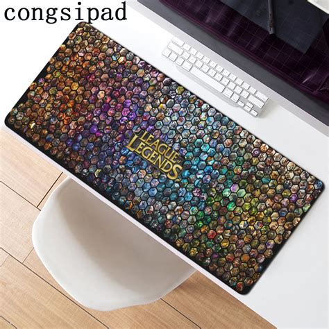 League Of Legends Mouse Pad Locked Edge Pad To Mouse Notbook Computer