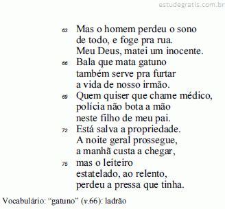 Quanto às idéias e a aspectos gramaticais presentes nesse