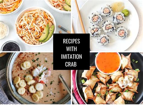 20 Imitation Crab Recipes Foodie And Wine