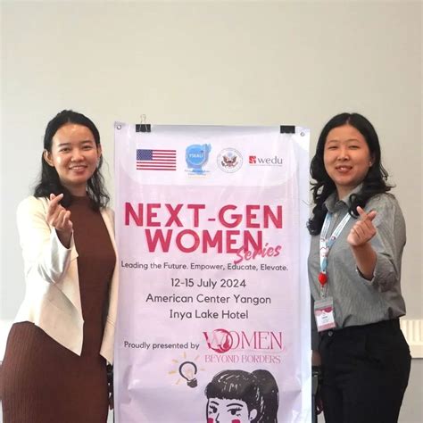 Ei Shwe Zin On Linkedin Nextgenwomenleadershipseries
