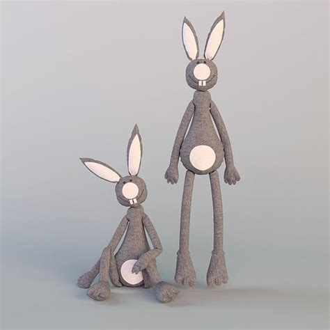 Hares 3d Model Cgtrader