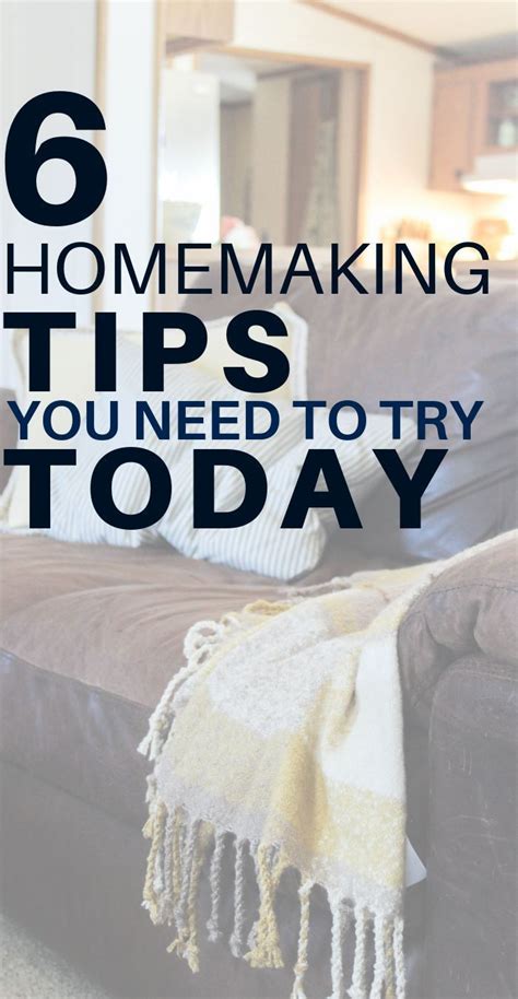 How To Be A More Productive Homemaker Artofit