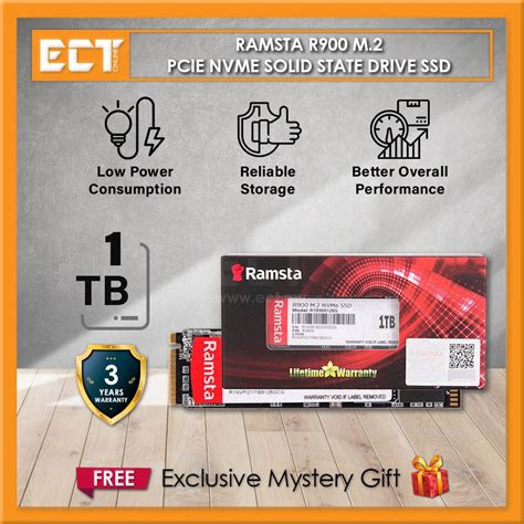 Ramsta R900 128GB 256GB 512GB 1TB M 2 PCIE Nvme Solid State Drive SSD