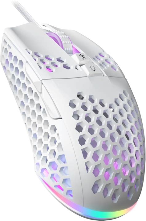 Amazon Gwolves Hati HTM Lightweight Honeycomb Wired Gaming Mouse