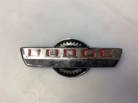 1960 71 Dodge C Series Truck Hood Emblem Gas Models H1784170 Dd 110