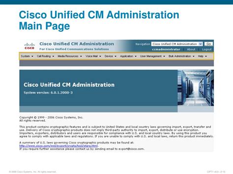 PPT Administering Cisco Unified Communications Manager PowerPoint Presentation ID 5958624