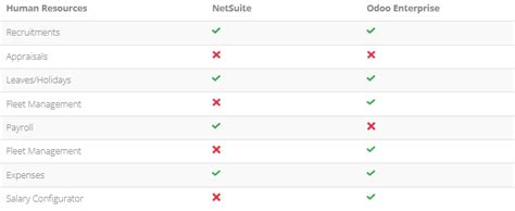 Odoo Vs Netsuite Comparison Microsolutions Kuwait