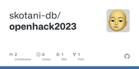 github skotani db openhack2023