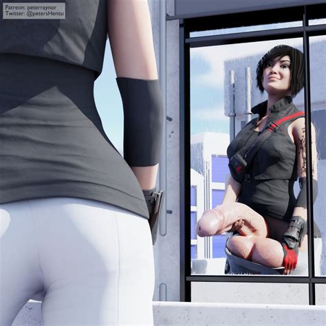 Rule 34 1futa 3d 3d Artwork Balls Black Hair Faith Connors Faith Connors Mirrors Edge