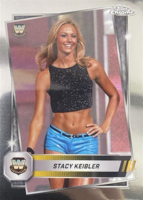 Stacy Keibler 85 Prices 2025 Topps Chrome Wwe Wrestling Cards