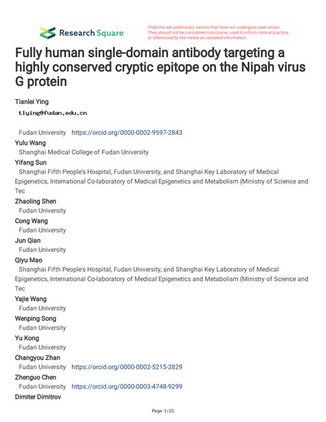 Pdf Fully Human Single Domain Antibody Targeting A Highly Conserved Cryptic Epitope On The