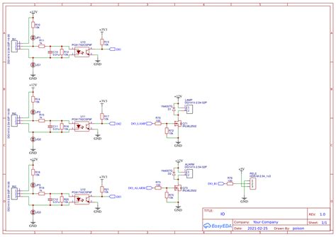GSM Alarm EasyEDA Open Source Hardware Lab