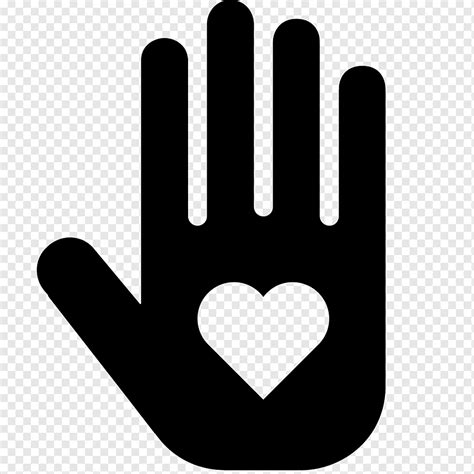 Computer Icons Thumb Signal Others Hand Heart Thumb Signal Png