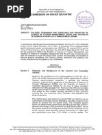 CMO 17 S 2017 Revised Policies, Standards and Guidelines For Bachelor ...
