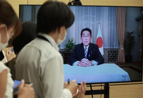 2022年8月：岸田首：新型コロナウイルスとの闘い 3年間の記録 写真特集：時事ドットコム