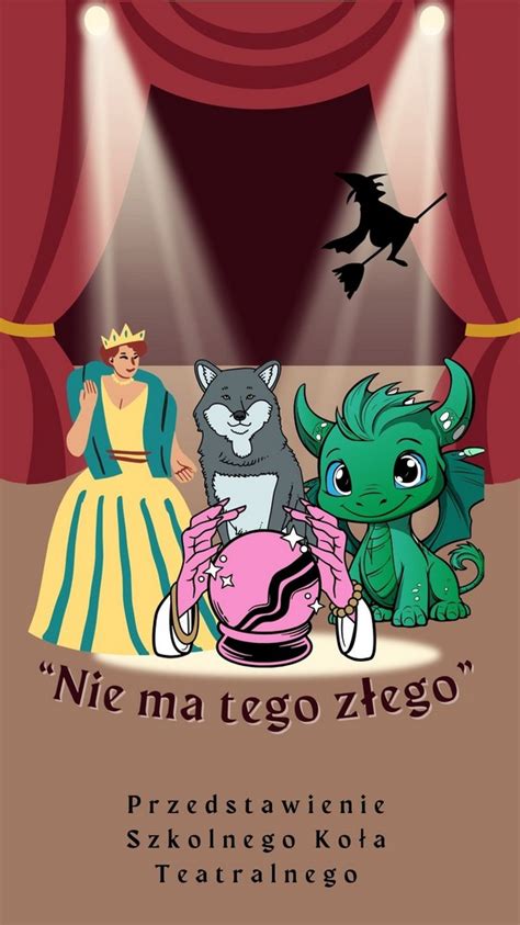 Spektakl koła teatralnego Nie ma tego złego Szkoła Podstawowa nr 10 w Szczecinie